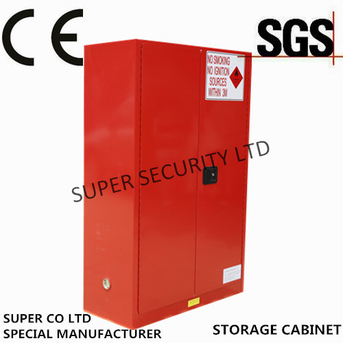 Iron Free Standing Lockable Chemical Storage Cabinets , Flammable ...